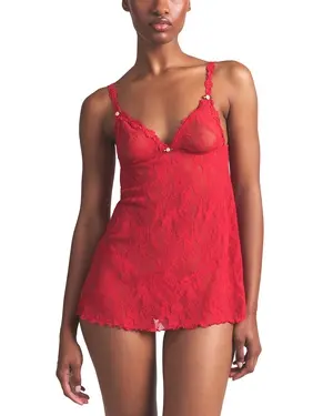 SKIMS Stretch Lace Slip Set