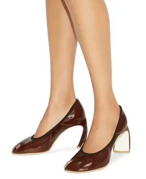 Tory Burch Peep Toe 90 Pumps