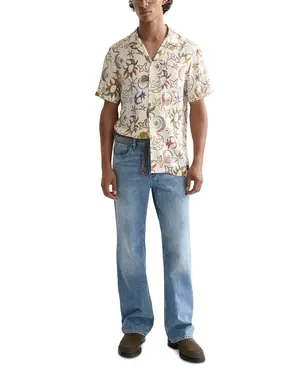 Scotch & Soda Printed Camp Shirt