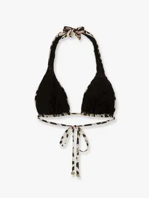 Dolce & Gabbana Bikini Top With Metal Details