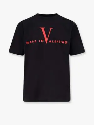 Valentino Garavani Cotton Tshirt - Black