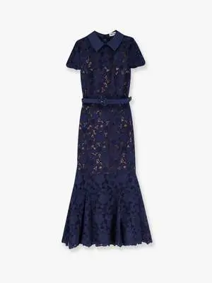 SELF-PORTRAIT Lace Maxi Dress