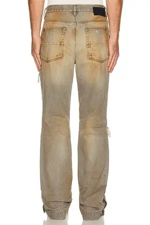 Amiri Mx1 Straight Flare Jean