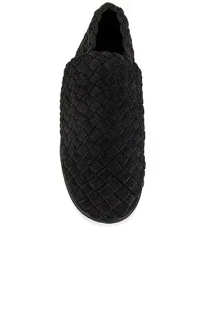 Bottega Veneta Woven Sneakers - Black