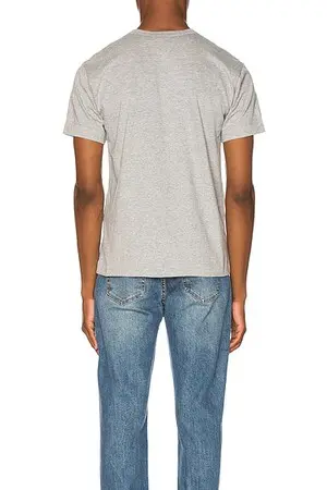 Play Comme Des Garcon Double Heart Tee - Grey