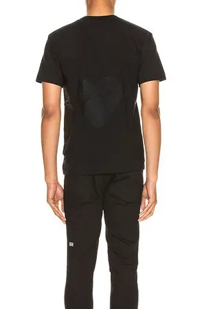 Play Comme Des Garcon Flipped Heart Cotton Tee