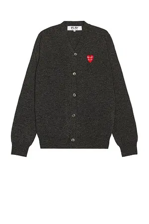 Play Comme Des Garcon Cardigan - Grey