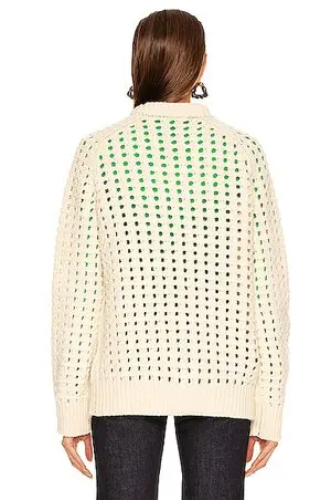 Bottega Veneta Open Cable Knit Sweater