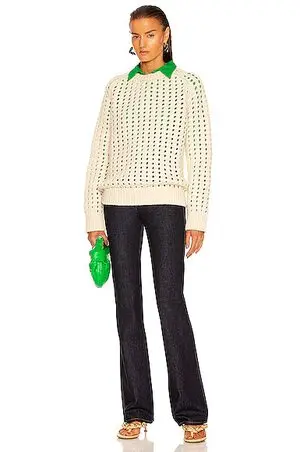 Bottega Veneta Open Cable Knit Sweater