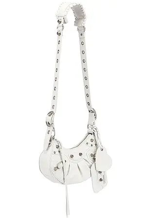 Balenciaga Xs Le Cagole Shoulder Bag - Optic White