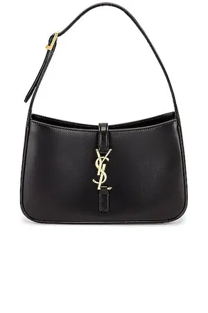 Saint Laurent Le 5 A 7 Hobo Bag - Nero