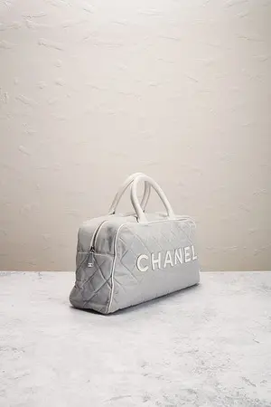 Chanel Logo Sport Bowling Bag