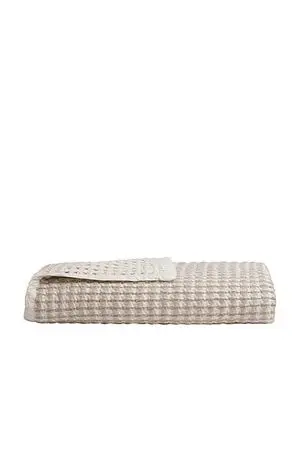 PARACHUTE Waffle Cotton Throw - Putty