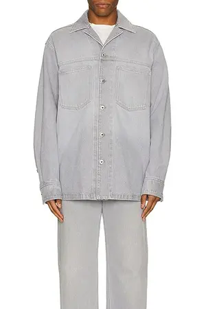 Bottega Veneta Washed Denim Shirt