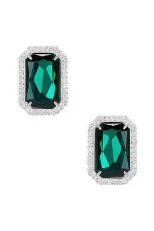 Retrofete Hope Gemstone Earring - Pine