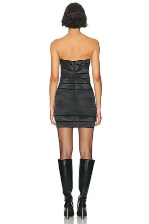 HAELO Elastic Brace Mini Dress