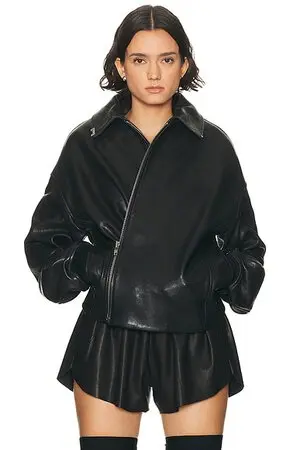 HAELO Wrap Flight Bomber Jacket