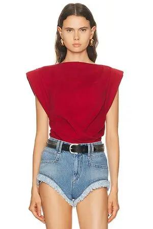 Isabel Marant Étoile Maisan Top - Cherry