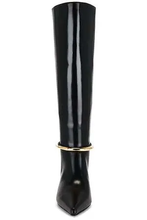 Retrofete Sancia High Heel Pointed Toe Boots - Black
