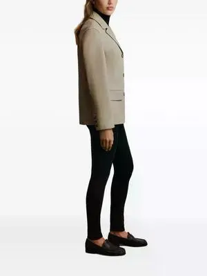 12 STOREEZ Button Leather Jacket