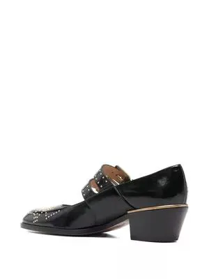 Chloé Susanna Buckle-strap Pumps - Black