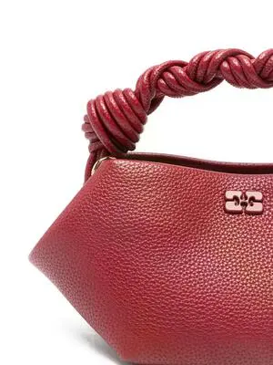 GANNI Mini Bou Tote Bag - Red