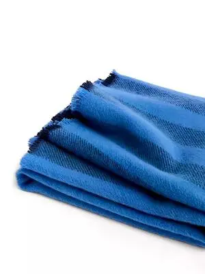HAY Striped Fringed Blanket