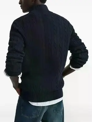 Gant Cable-knit Half-zip Pullover