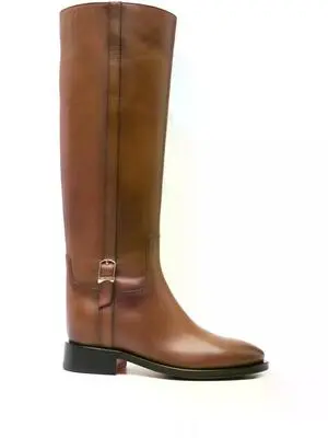Santoni Buckle-detail Boots