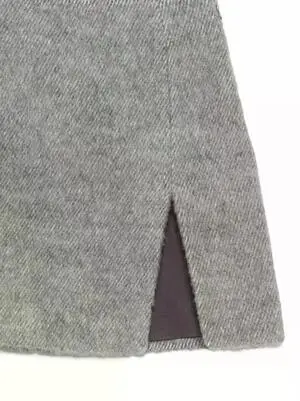 Andamane Front-slit Mini Skirt