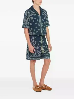 Alanui Paisley-pattern Shorts