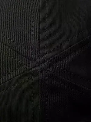 Prada Cotton Baseball Cap - Black