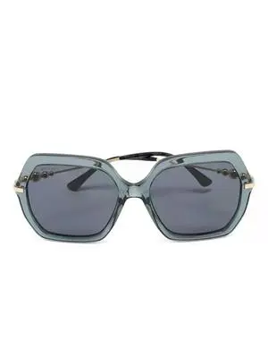 JIMMY CHOO Esther Octagon Sunglasses - Blue