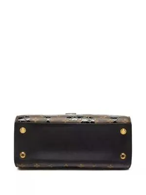 LOUIS VUITTON Monogram Canvas Tote Bag - Black