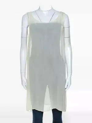 Dolce & Gabbana Sleeveless Sheer Top