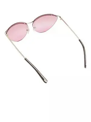 LOUIS VUITTON Cat-eye Rimless Sunglasses