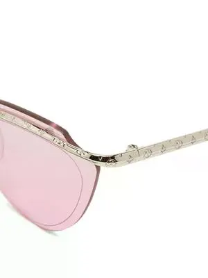 LOUIS VUITTON Cat-eye Rimless Sunglasses