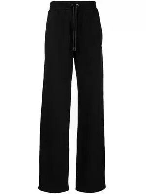 Off-White Stitch Diag Cotton Track Pants - Black