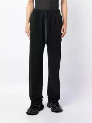 Off-White Stitch Diag Cotton Track Pants - Black