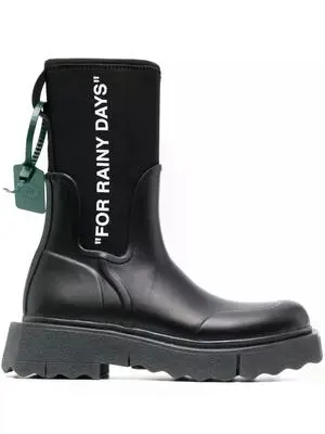 Off-White Rain Boots