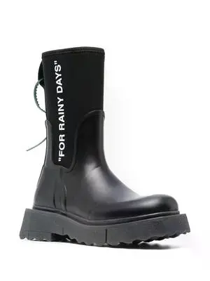 Off-White Rain Boots
