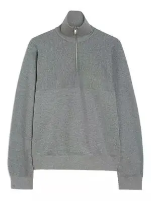 JIL SANDER High-neck Zip-up Sweatshirt