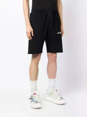Off-White Script Logo Track Shorts