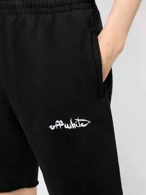 Off-White Script Logo Track Shorts