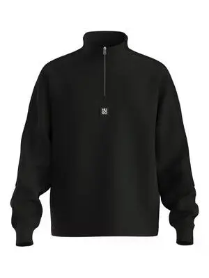 Hugo Half-zip Panelled Sweater