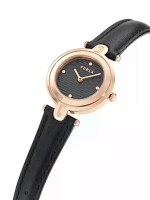 Furla Leather Strap 32mm - Black
