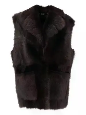 LA ROSE Pocket Sleeveless Gilet