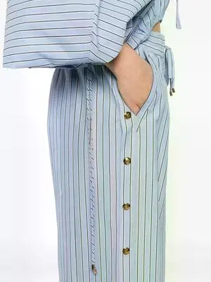 Zimmermann Button-detail Trousers - Blue