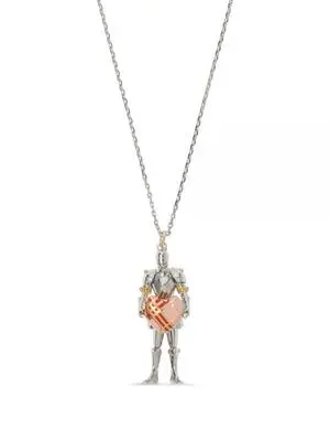 Burberry Knight Heart Pendant Necklace