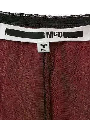 Alexander McQueen Velvet A-line Midi Skirt